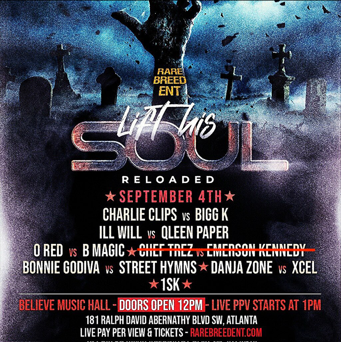 Rap Battle League Event | RBE Presents: Lift His Soul Reloaded | Rap Grid
