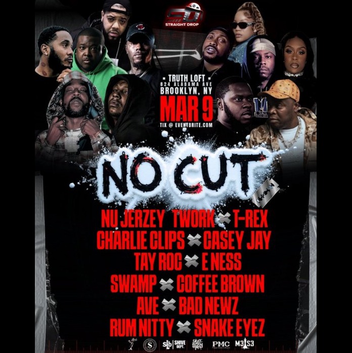 Rap Battle League Event | Straight Drop Media Presents: No Cut PPV ...