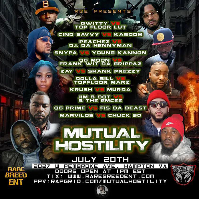 Battle Rap Events From Around the World | Rap Grid