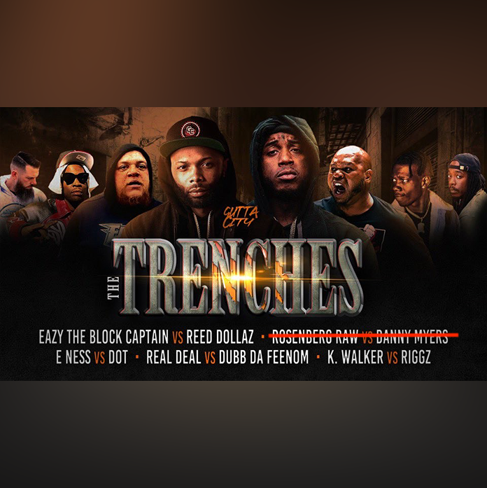 Rap Battle League Event | Gutta City Presents: The Trenches VOD | Rap Grid