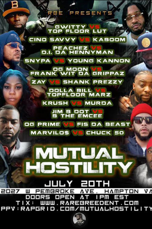 Battle Rap Events From Around the World | Rap Grid