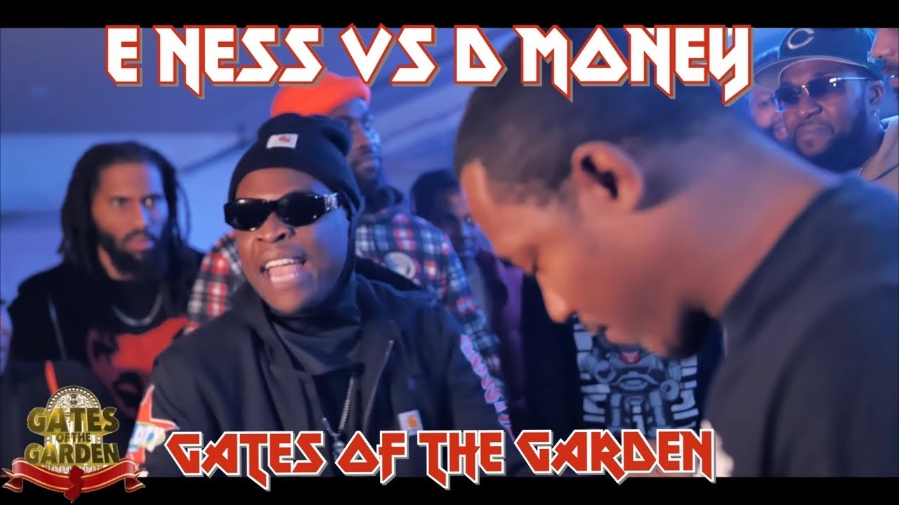 E NESS vs D MONEY | GATES of the GARDEN | RAP BATTLE | Rap Grid