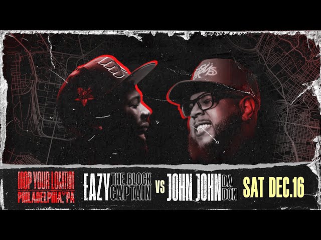 How it Started - Eazy The Block Captain vs John John Da Don | Rap Grid