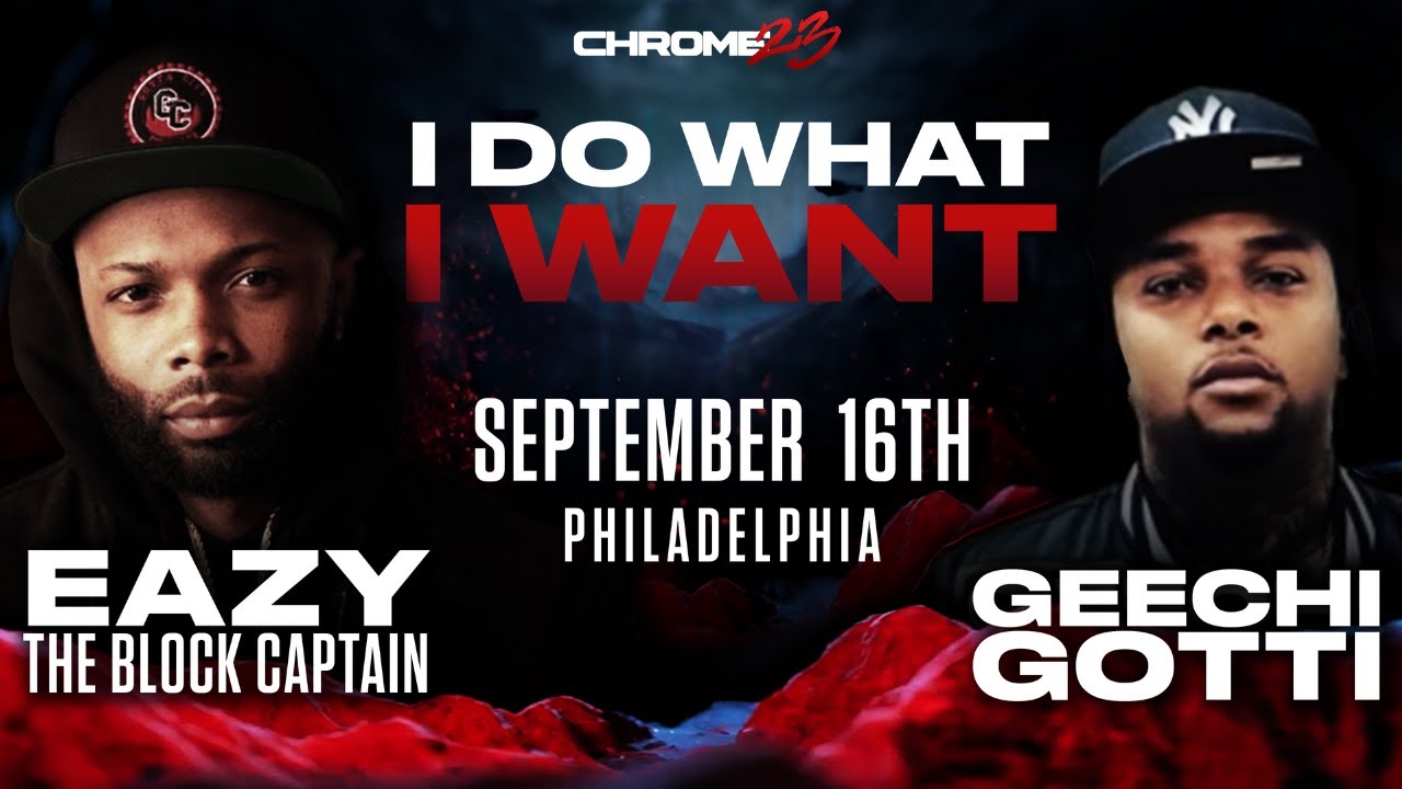 Chrome23 Announces Geechi Gotti vs Eazy The Block Captain | Rap Grid