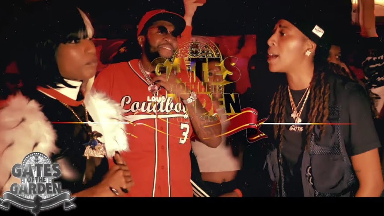 YOUNG GATTAS VS LADY CAUTION | GATES OF THE GARDEN | INTENSE FEMALE RAP ...