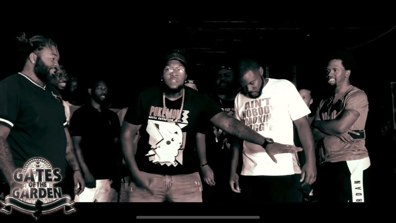 DRE DENNIS VS REGGIE P | INTENSE RAP BATTLE | GATES OF THE GARDEN ...