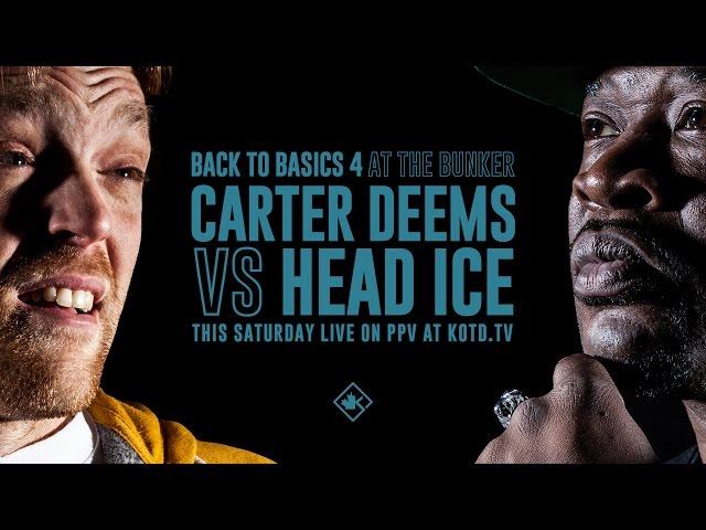 #B2B4 This Saturday - Carter Deems vs Head ICE | www.KOTD.TV | Rap Grid